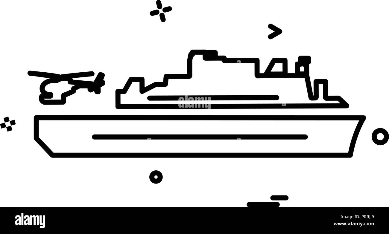 Marine Symbole design Vector Stock-Vektorgrafik - Alamy