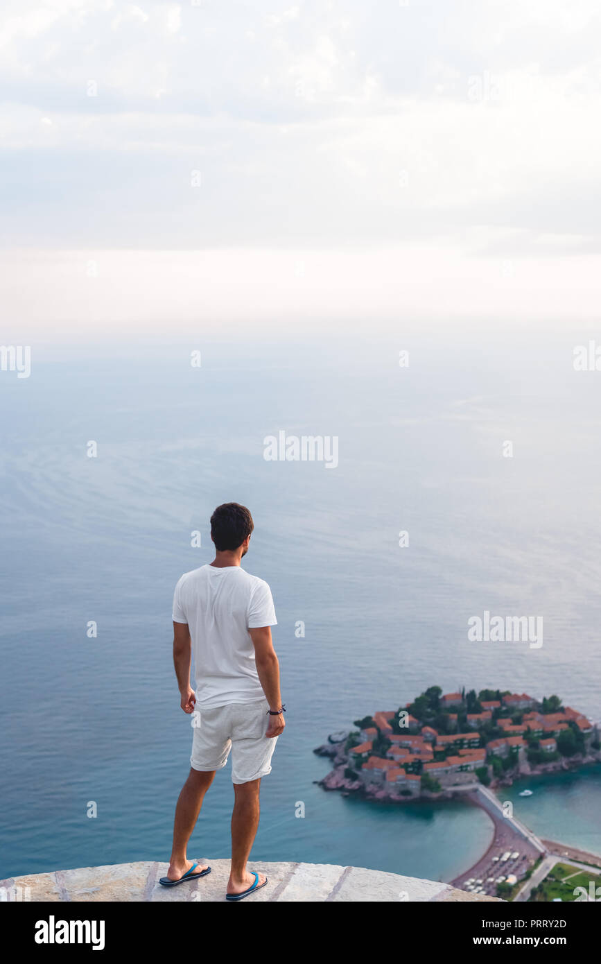 Montenegro und insel des menschen Stockfotos und -bilder Kaufen - Alamy