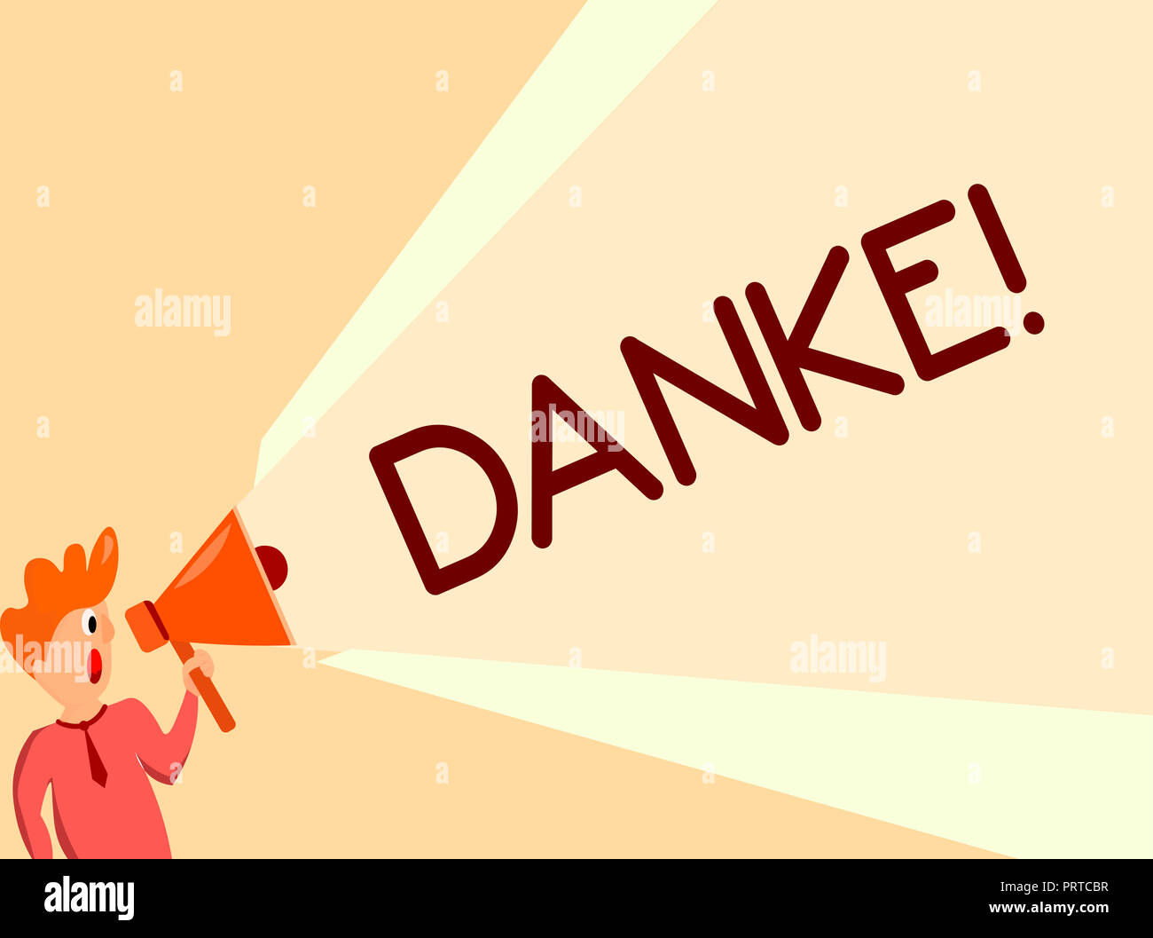 Schreiben Hinweis, Danke. Business foto Präsentation als informelle ...