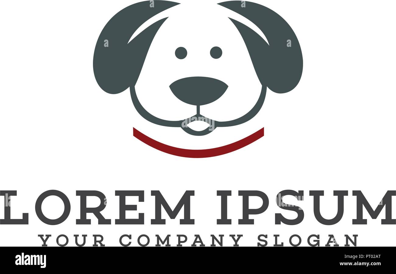 Hunde logo Stock-Vektorgrafiken kaufen - Alamy