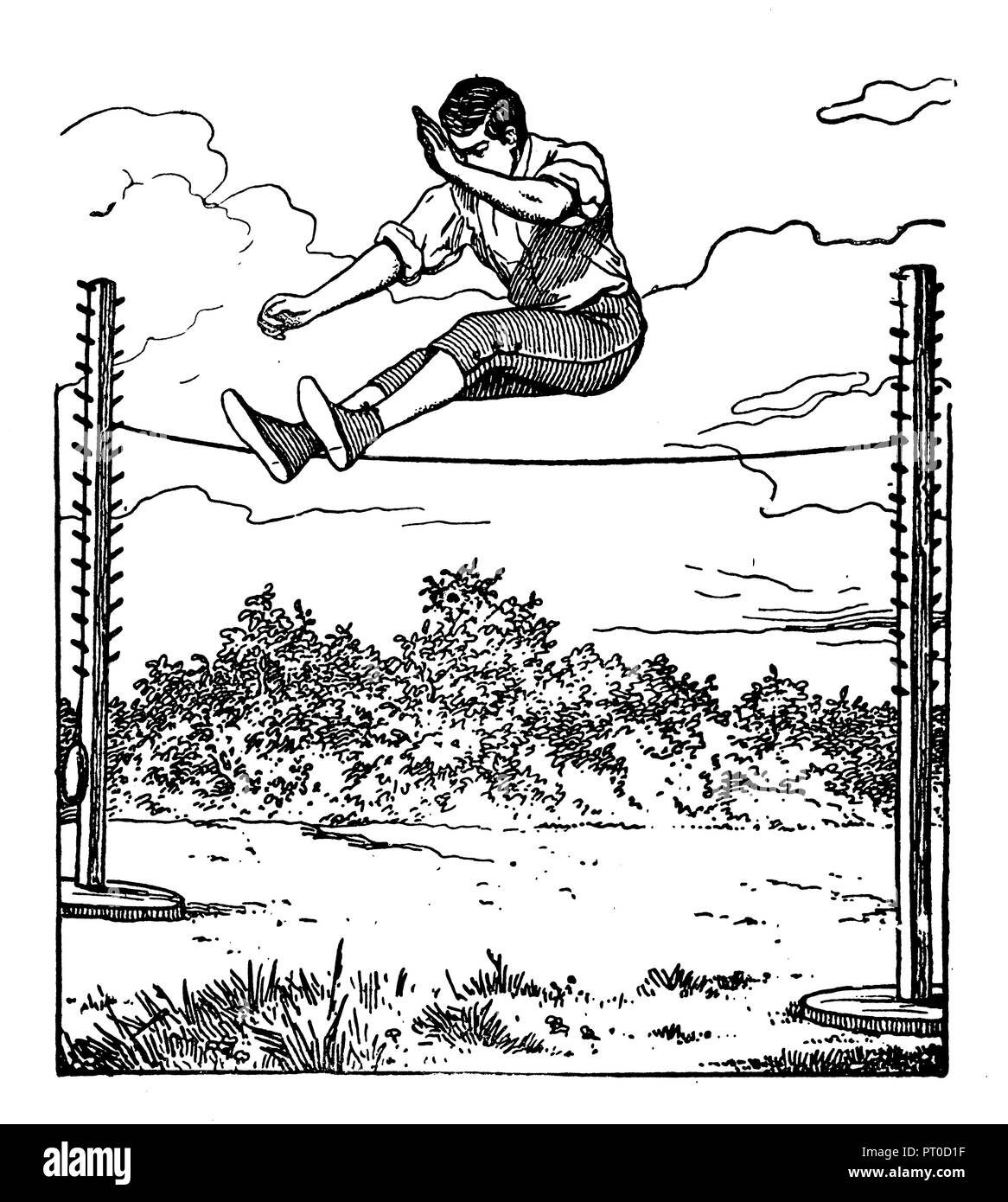 Historischer hochspringer -Fotos und -Bildmaterial in hoher Auflösung ...