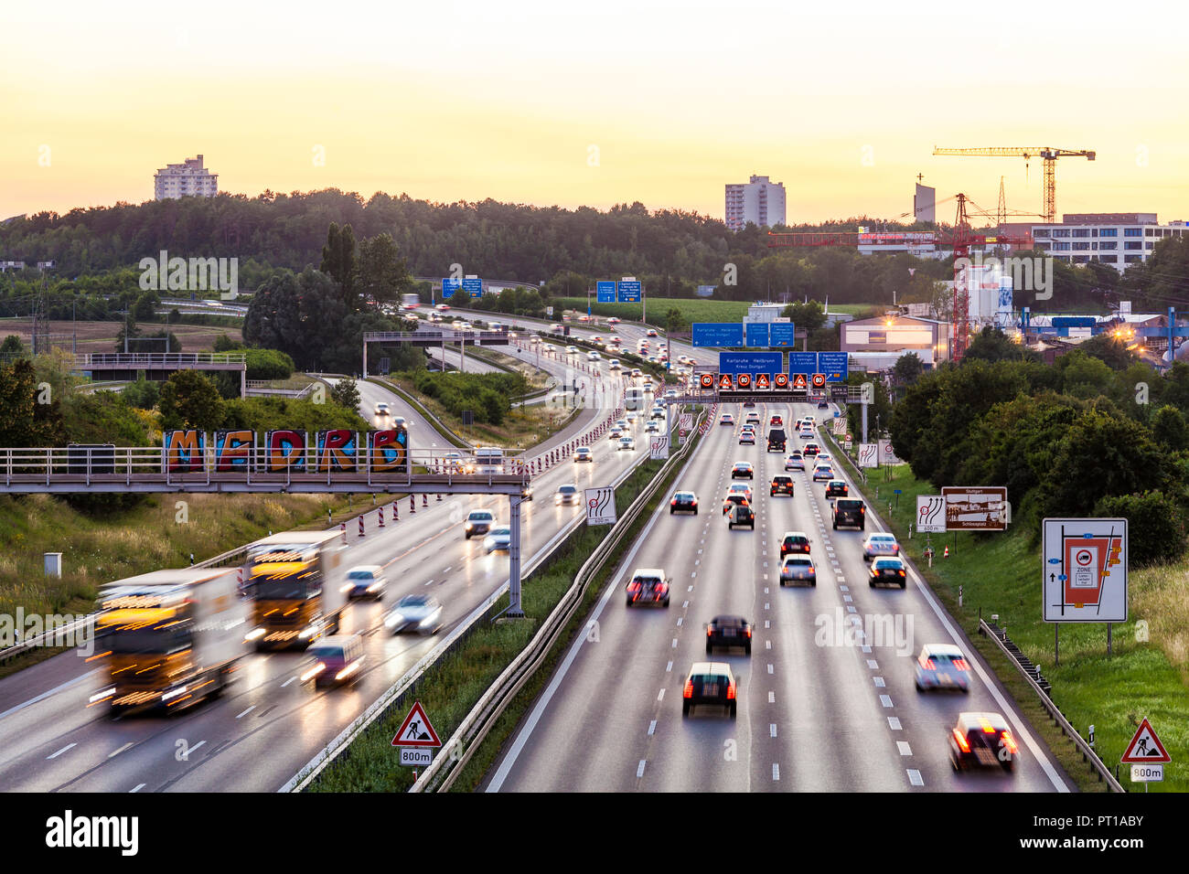 Autobahn a8 deutschland -Fotos und -Bildmaterial in hoher Auflösung – Alamy