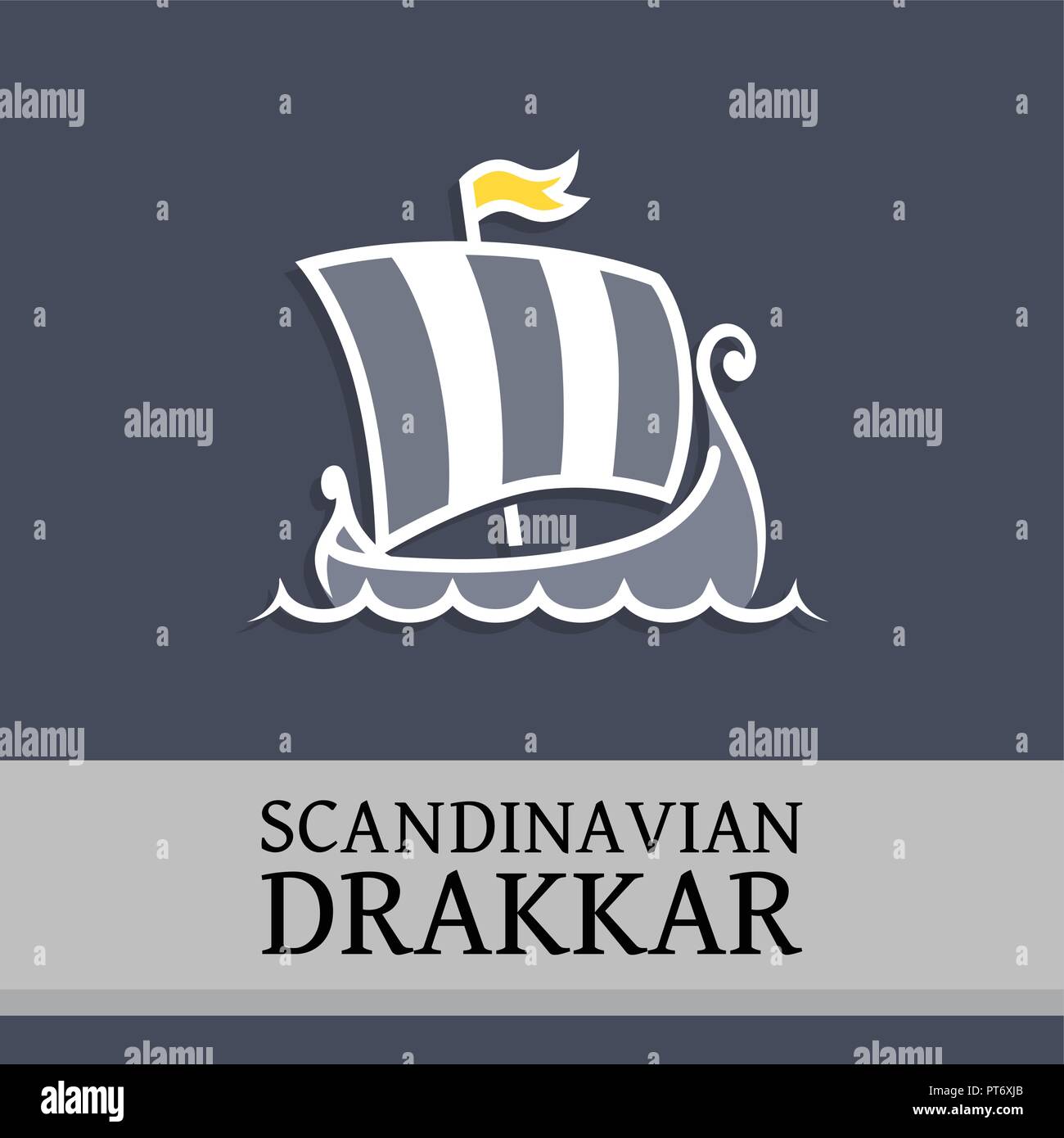 Langes boot wikinger Stock-Vektorgrafiken kaufen - Alamy