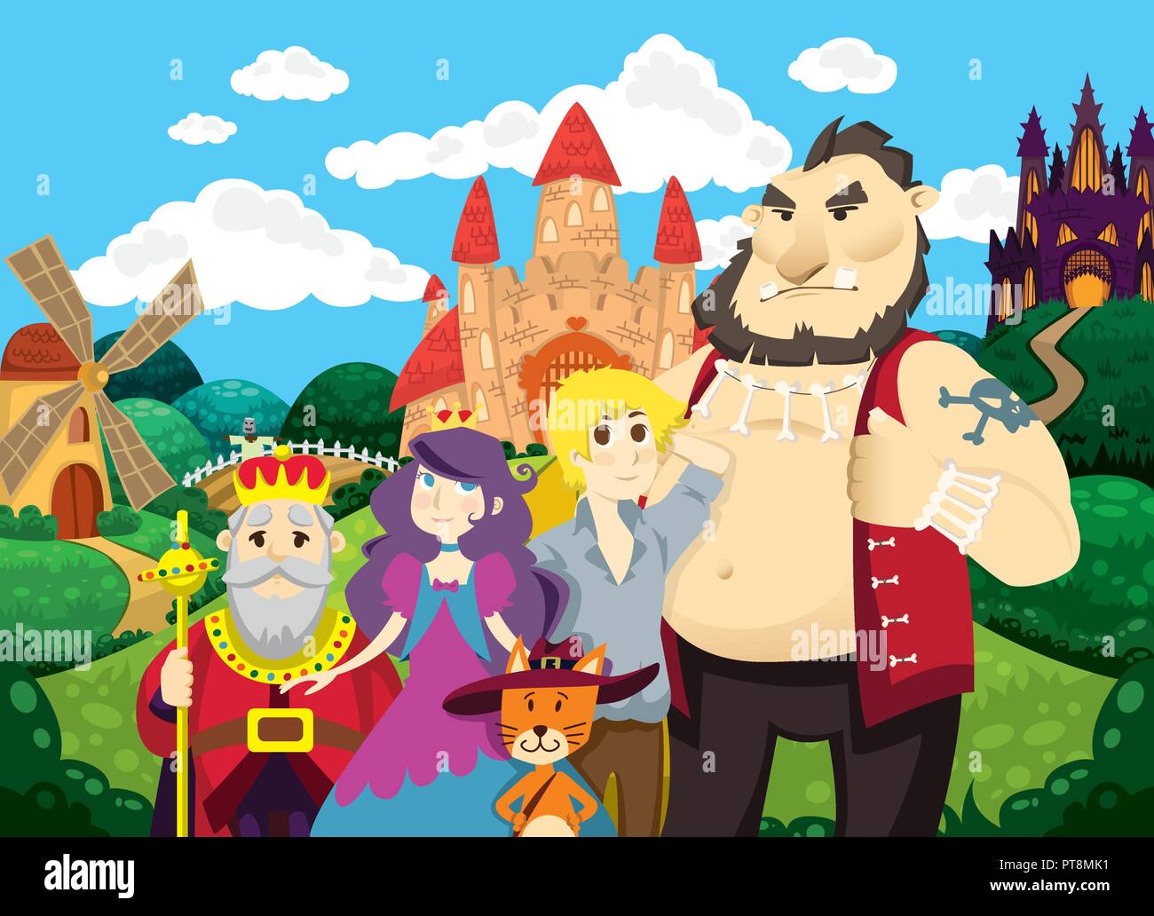 Mittelalterliche felder Stock-Vektorgrafiken kaufen - Alamy