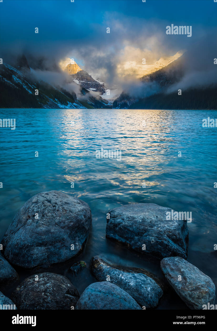 Lake Louise, genannt See Der kleine Fische von der Stoney Nakota ...