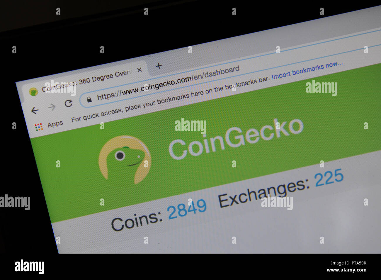 Coingecko logo -Fotos und -Bildmaterial in hoher Auflösung – Alamy