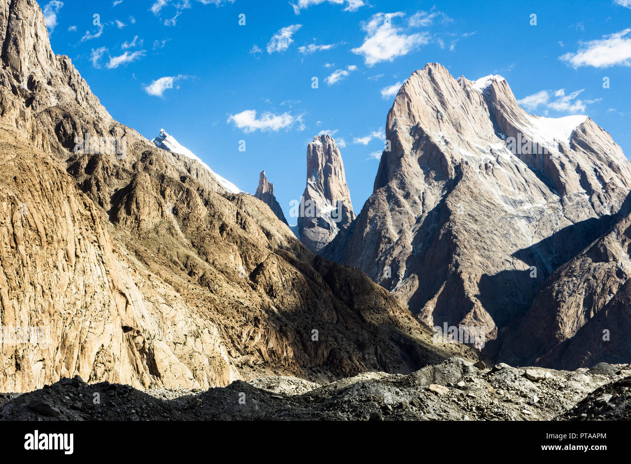Great Trango Tower, Baltoro, Karakorum, Pakistan Stockfotografie - Alamy