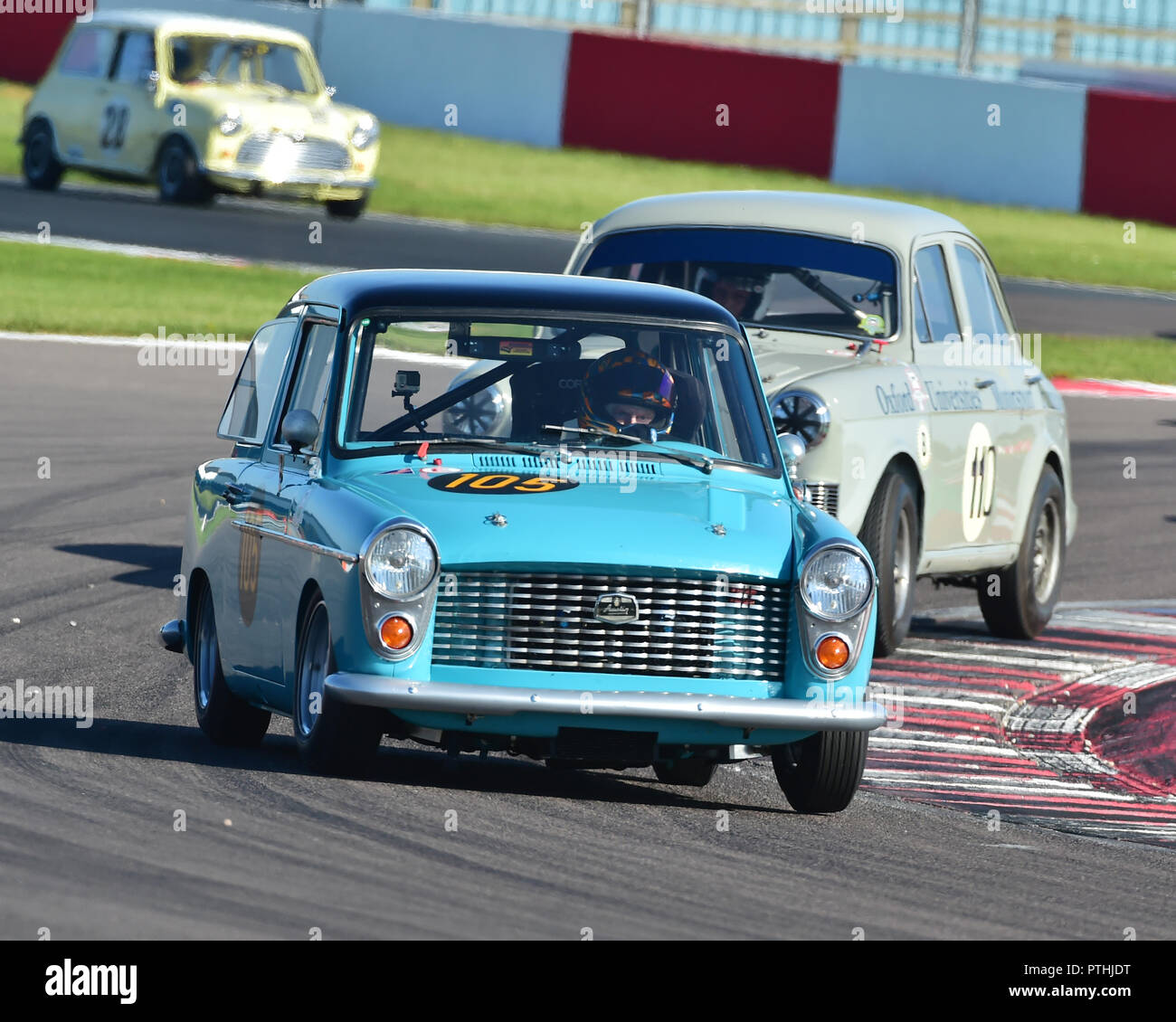 Ben Colburn, Austin A40 Speedwell, HRDC, Coys Trophäe, BTCC Feier ...