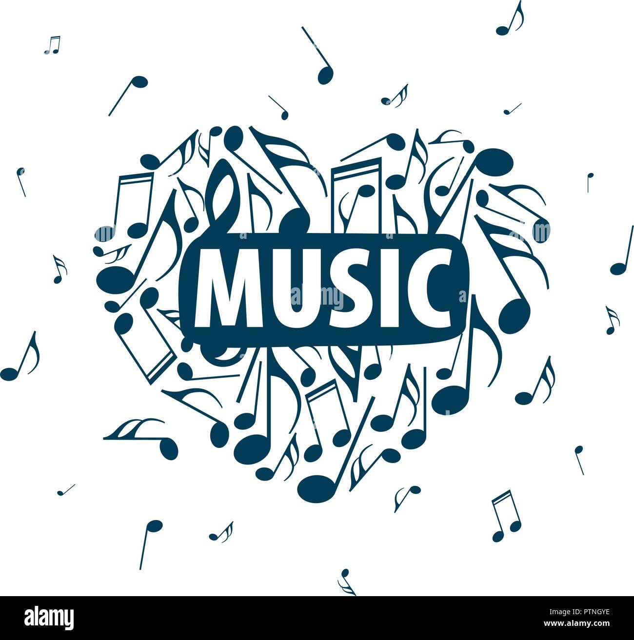 Musiknoten Herz Stockfotos und -bilder Kaufen - Alamy