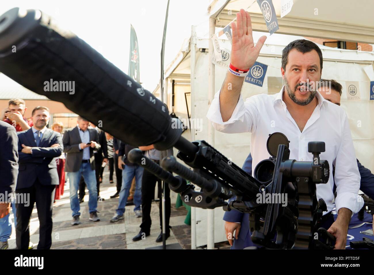 Italien, Rom, 10. Oktober, 2018: Italienische Vizepremier und ...