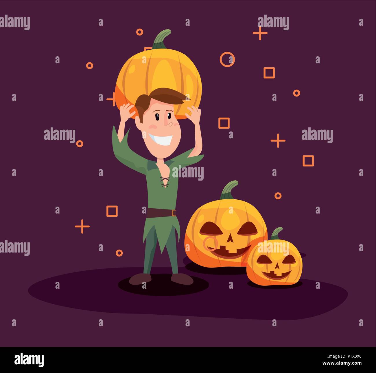 Peter pan symbol Stock-Vektorgrafiken kaufen - Alamy