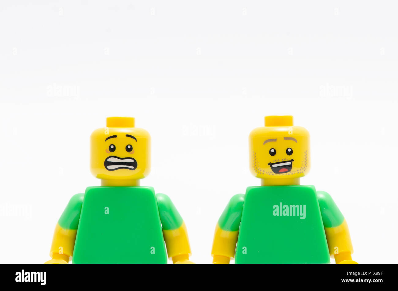 Lego head face -Fotos und -Bildmaterial in hoher Auflösung – Alamy