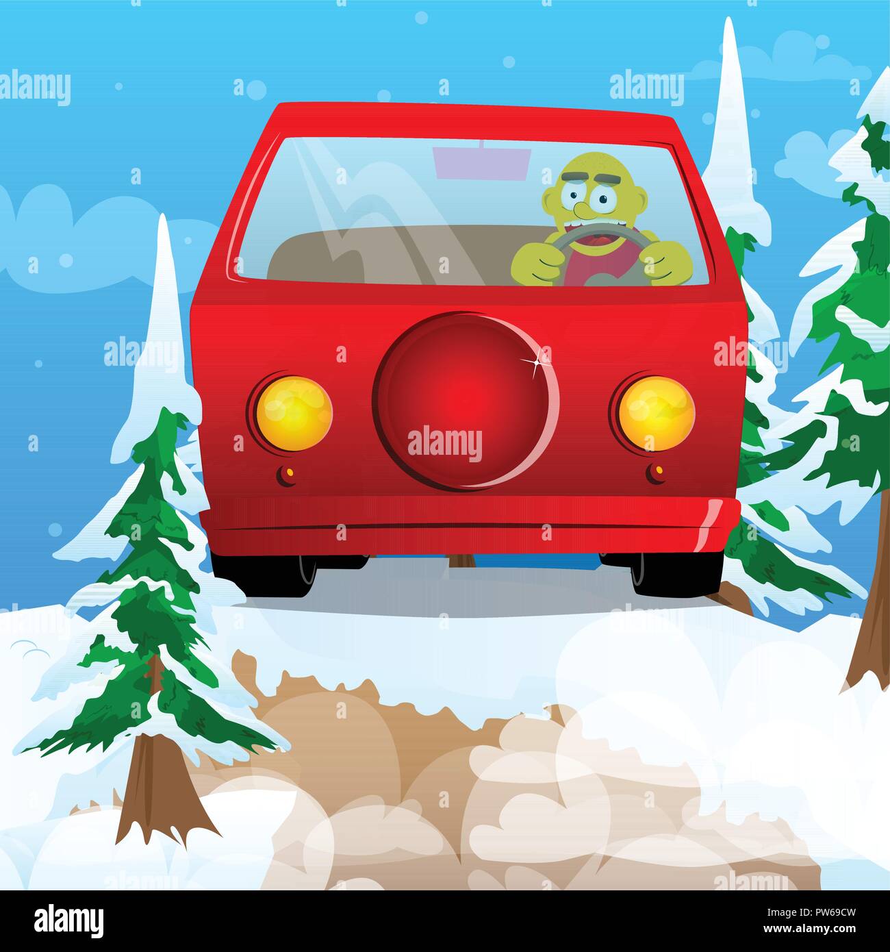 Dynamisches fahren Stock-Vektorgrafiken kaufen - Alamy