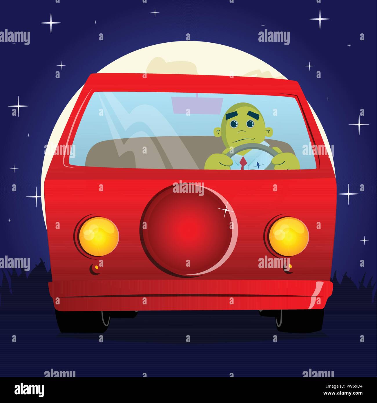 Dynamisches fahren Stock-Vektorgrafiken kaufen - Alamy
