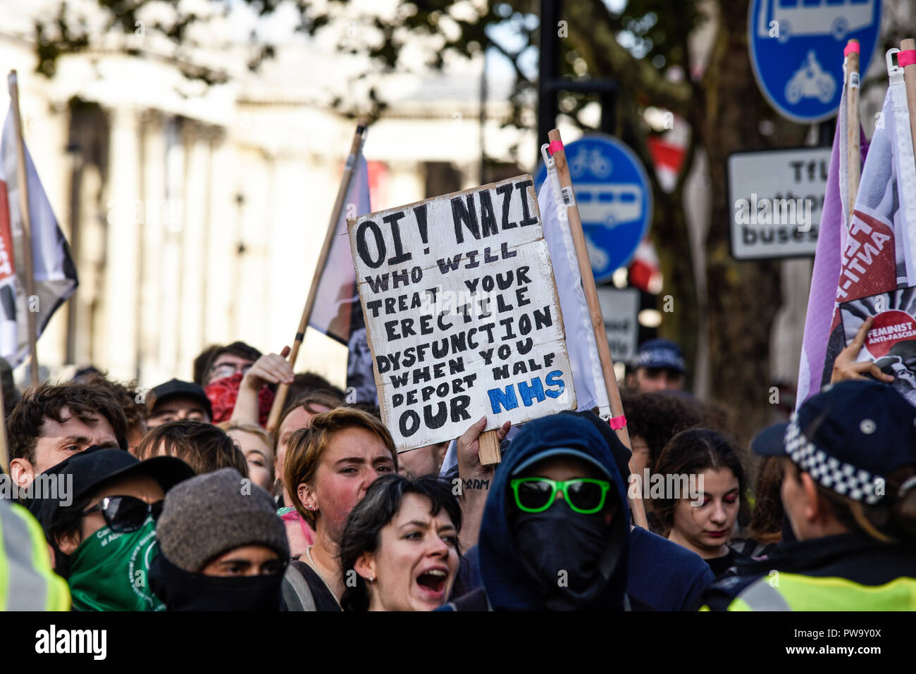 Anti Fascist Action Stockfotos & Anti Fascist Action Bilder - Alamy