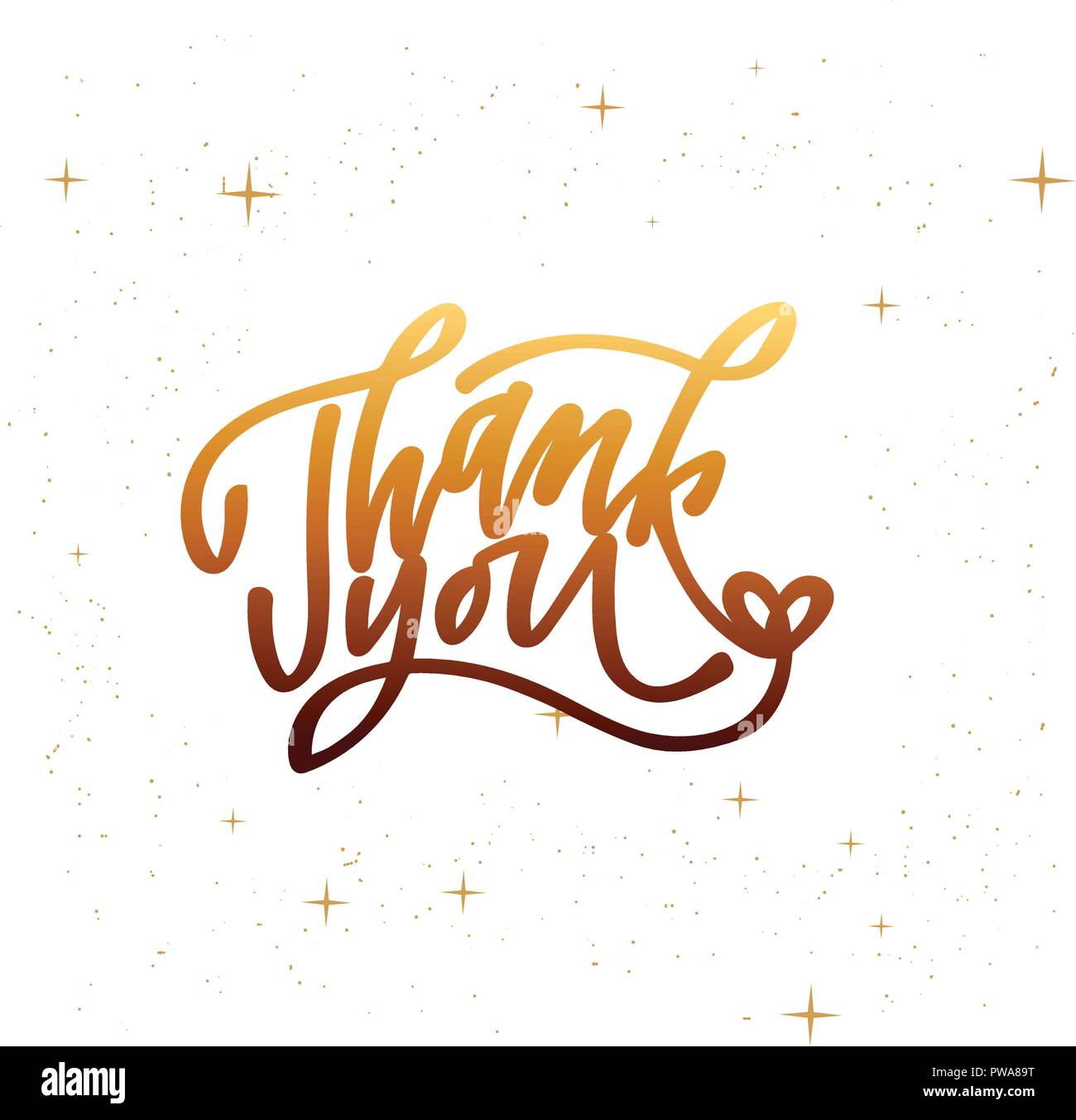 Herzlichen dank handlettering Ausgeschnittene Stockfotos und -bilder ...