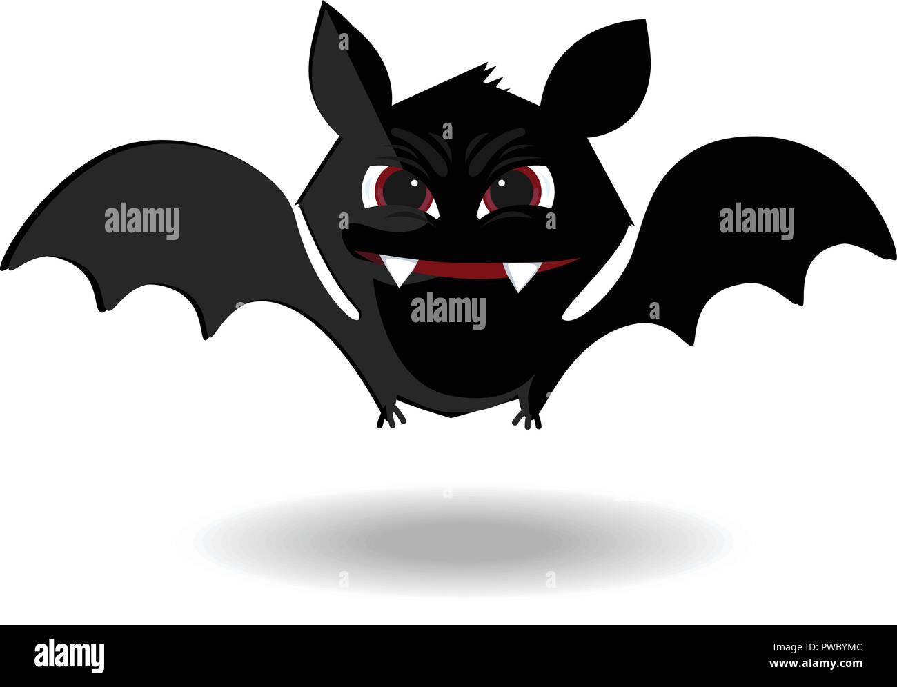 Fledermaus cartoon Stock-Vektorgrafiken kaufen - Alamy
