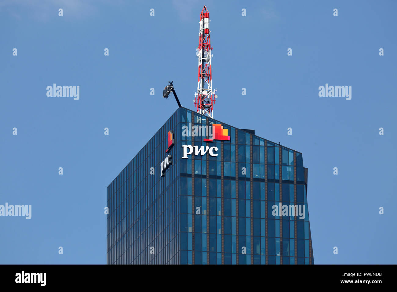 Österreich, A-Wien, Donau, Hauptstadt, Donau City, DC Tower 1 ...