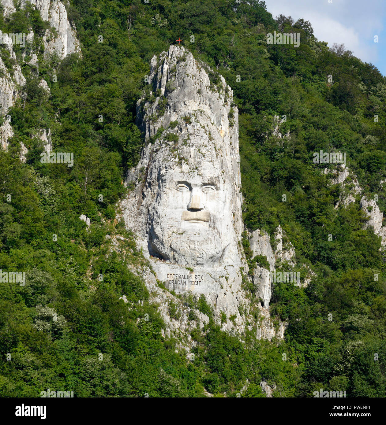 Felsskulptur von decebalus -Fotos und -Bildmaterial in hoher Auflösung ...