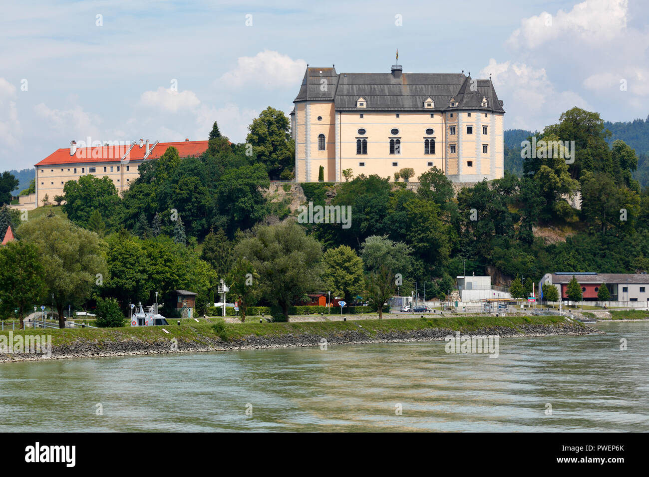 Österreich, Oberösterreich, Bezirk Perg, Grein an der Donau ...
