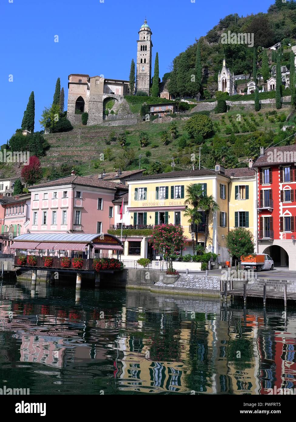 Morcote im luganosee -Fotos und -Bildmaterial in hoher Auflösung – Alamy