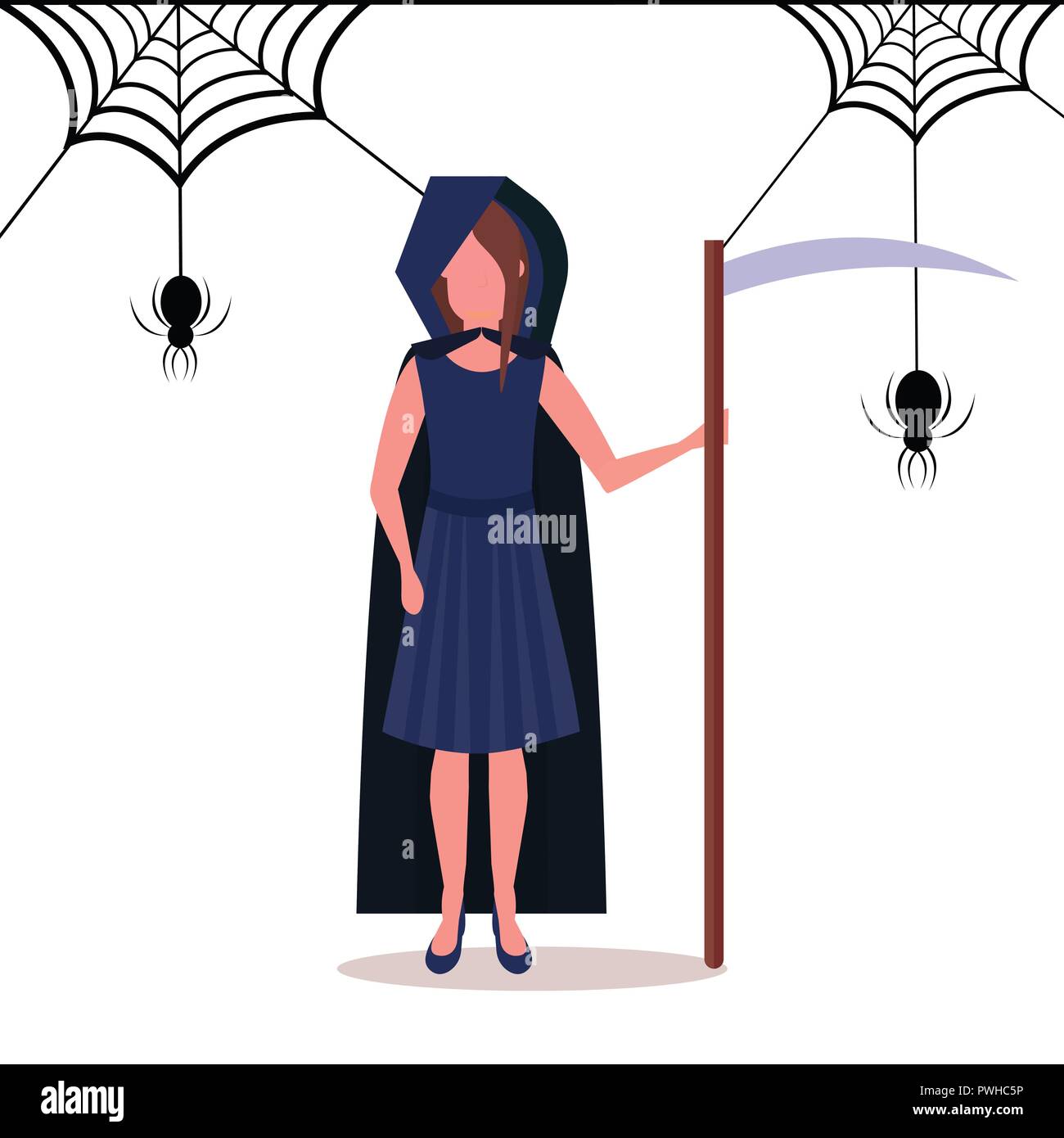 Cartoon sensenmann Stock-Vektorgrafiken kaufen - Alamy