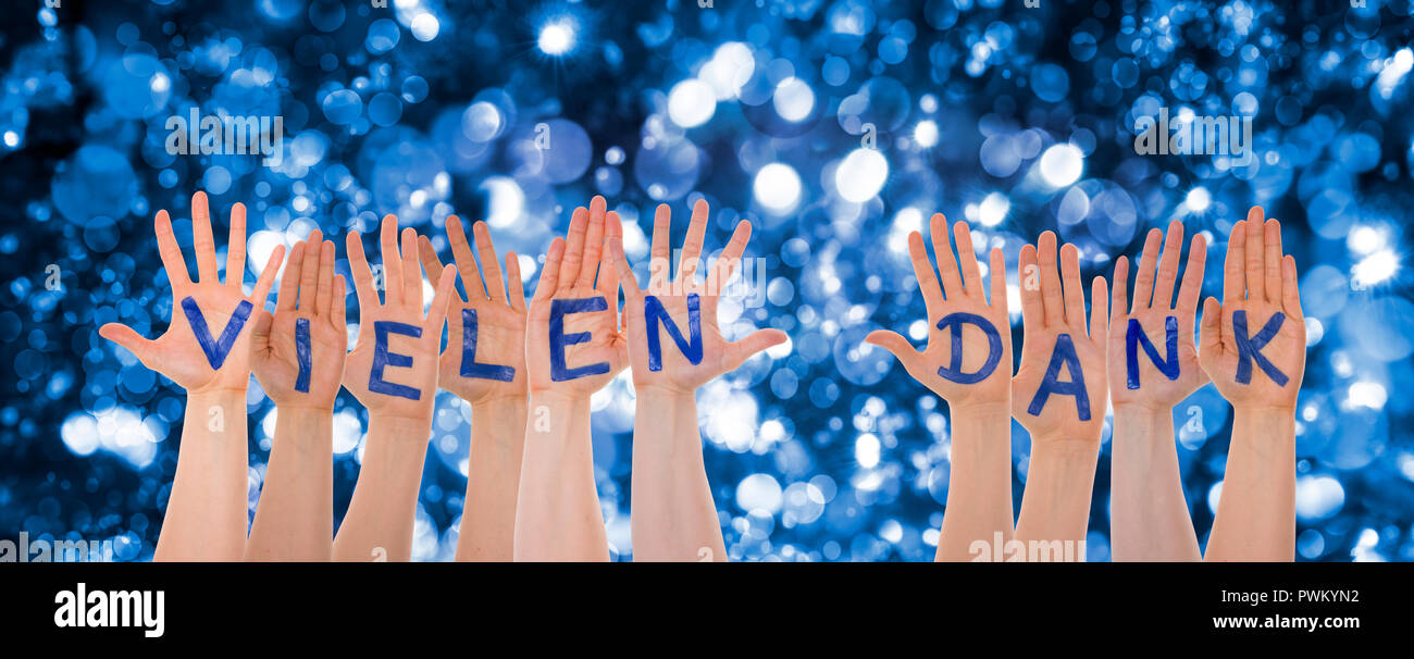 German word danke means thank -Fotos und -Bildmaterial in hoher ...