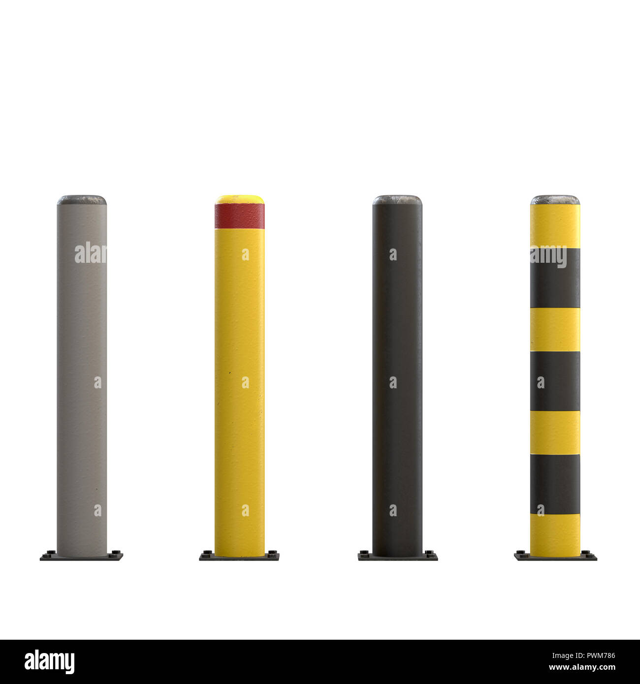 Automatische poller Ausgeschnittene Stockfotos und -bilder - Alamy