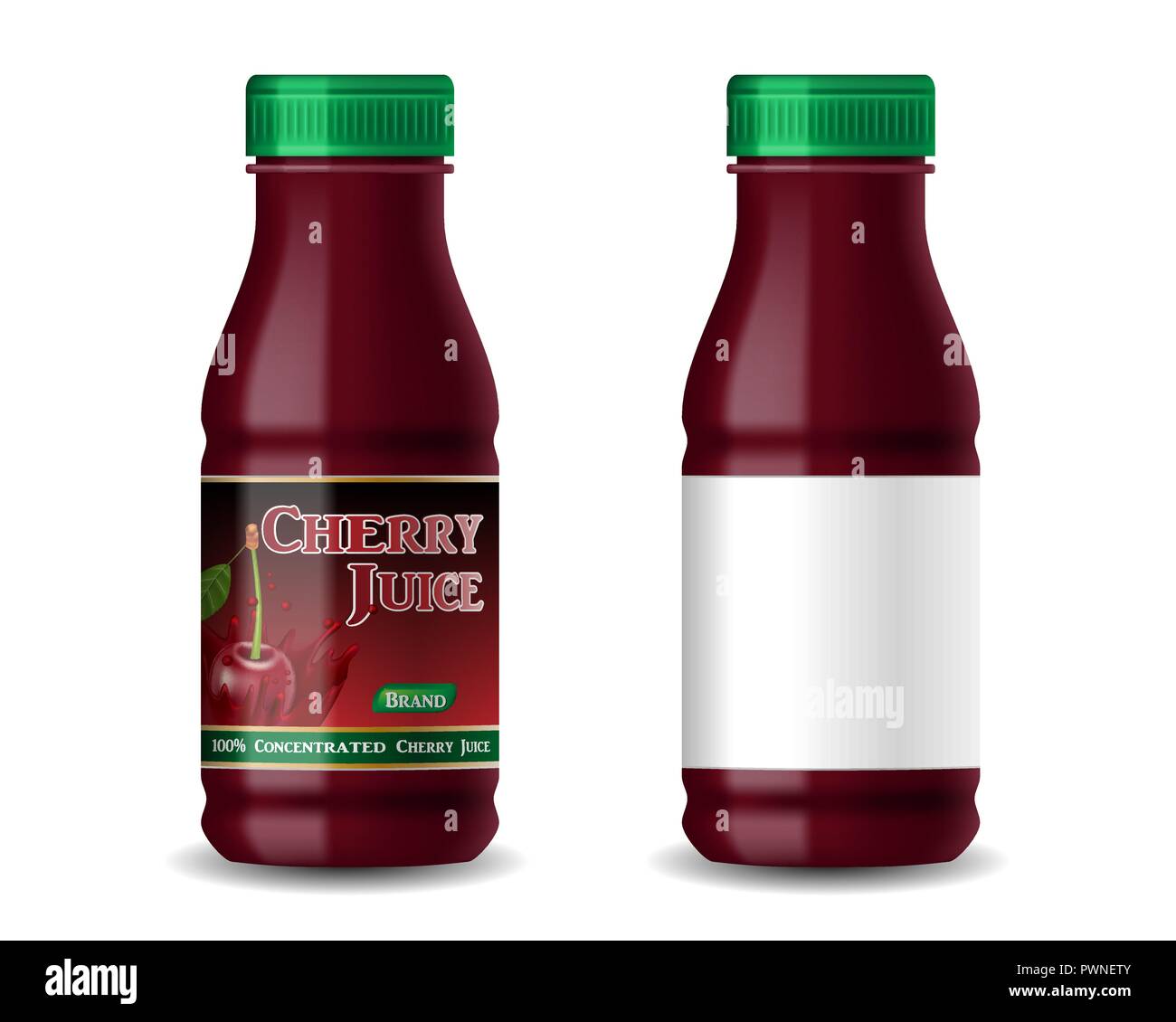 Saft label Ausgeschnittene Stockfotos und -bilder - Alamy