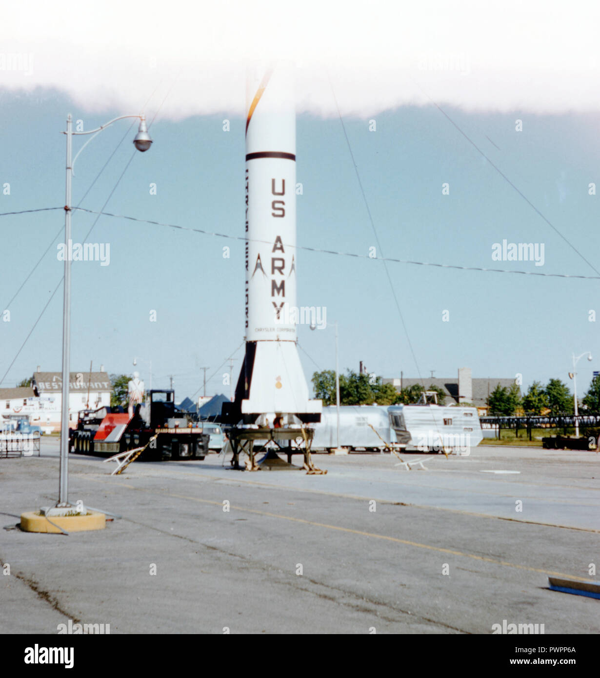 US-Armee/United States Army ballistische Rakete Redstone/Ballistic ...