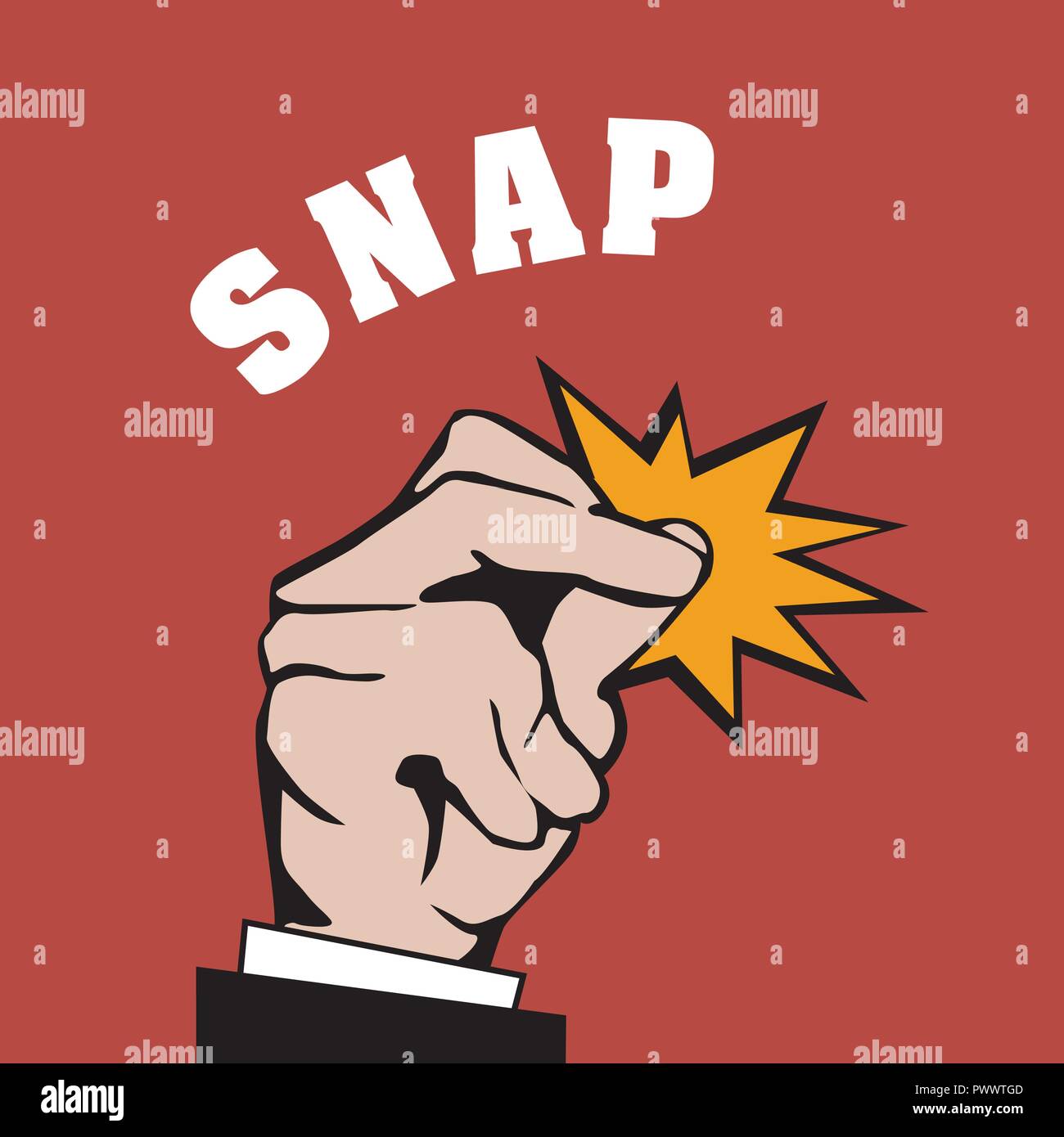 Comic pointing finger -Fotos und -Bildmaterial in hoher Auflösung – Alamy