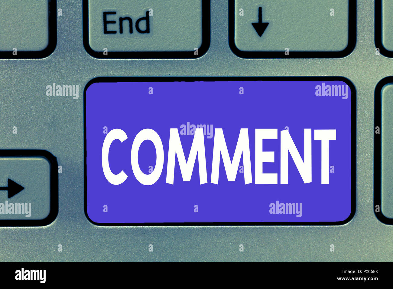 Kommentar schreiben Hinweis angezeigt. Business foto Präsentation ...