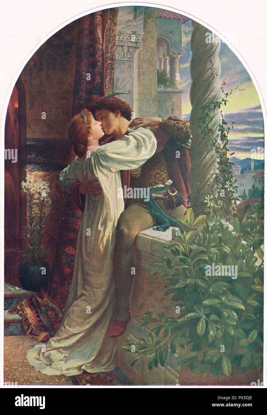 William Shakespeare Romeo und Juliet Stockfotos und -bilder Kaufen - Alamy