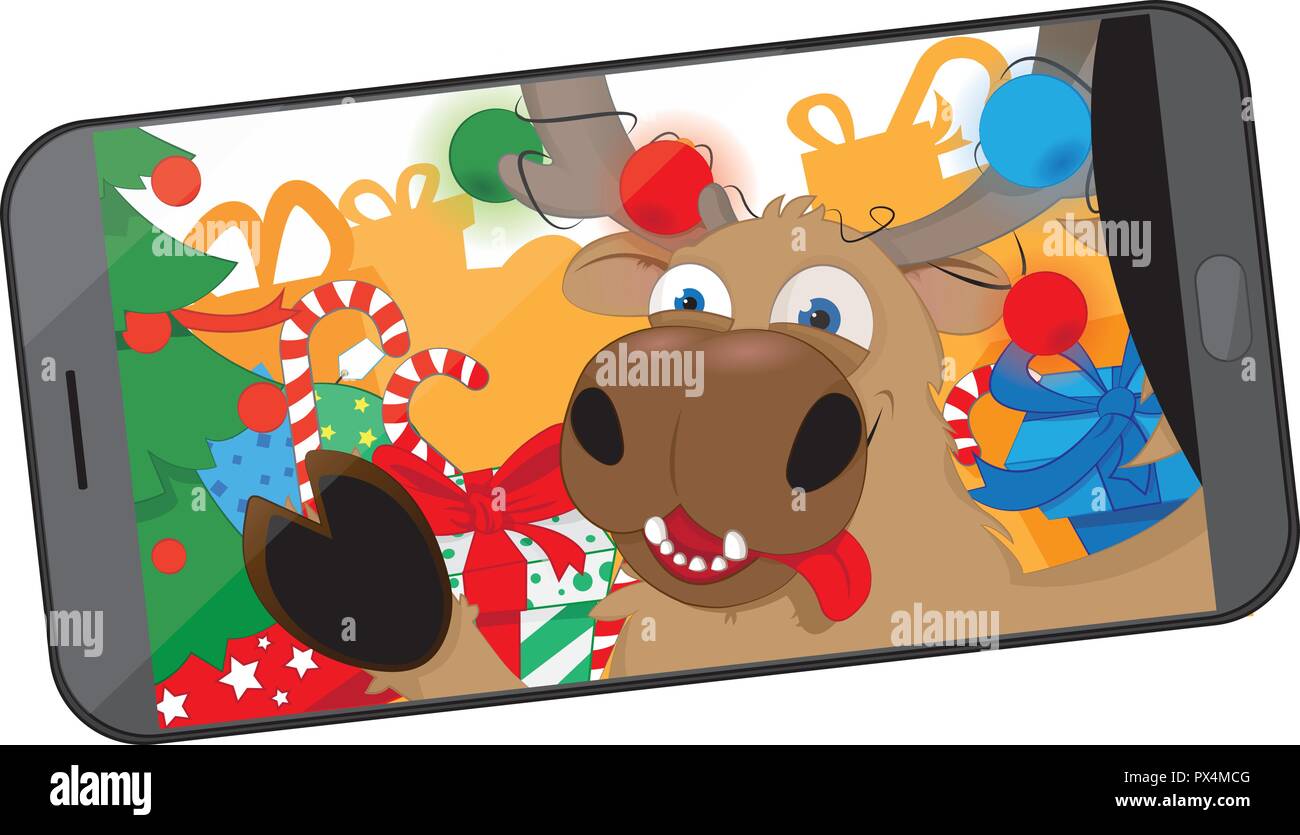 Cartoon rentier -Fotos und -Bildmaterial in hoher Auflösung – Alamy