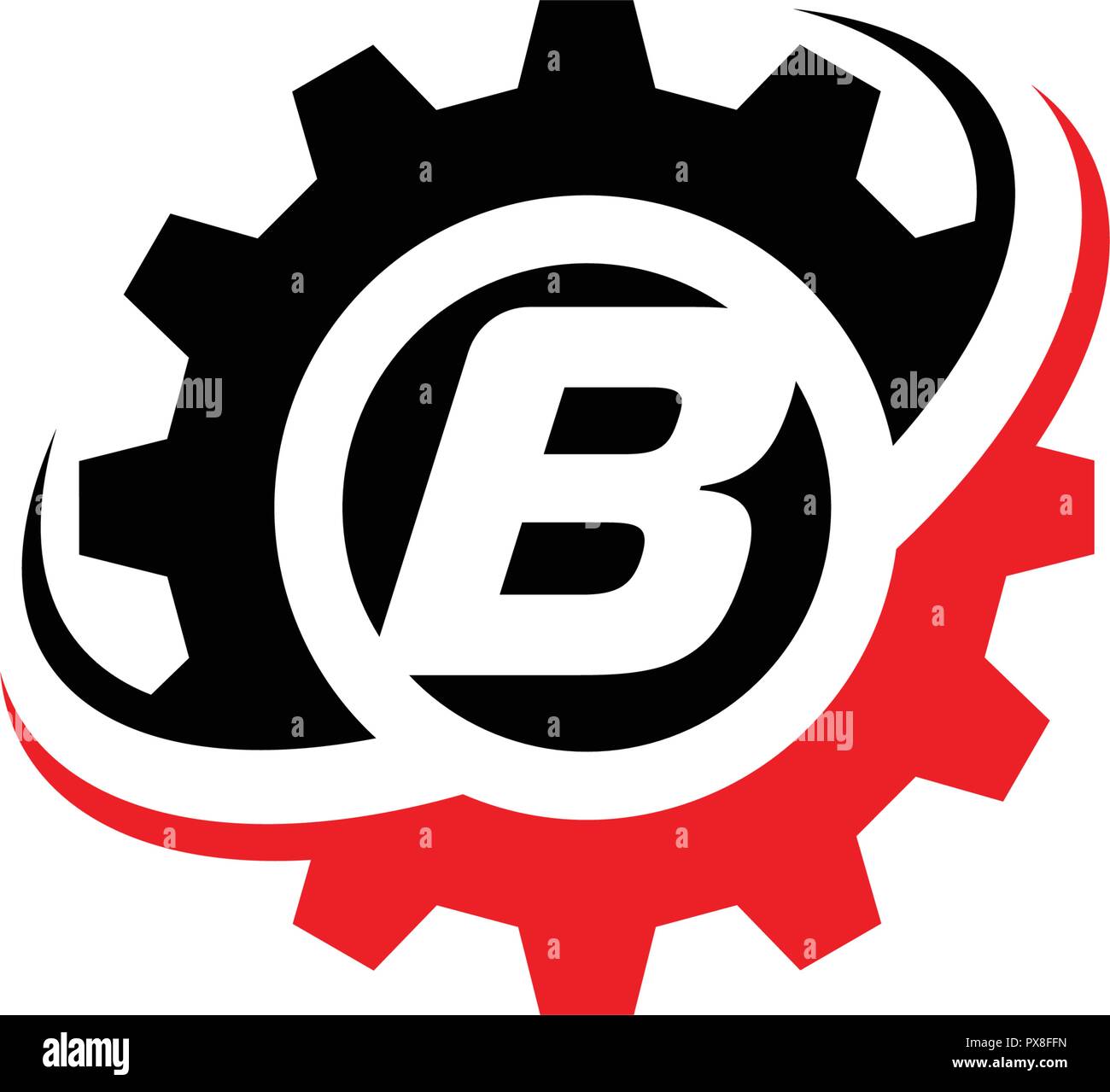 Logo b Stock-Vektorgrafiken kaufen - Alamy