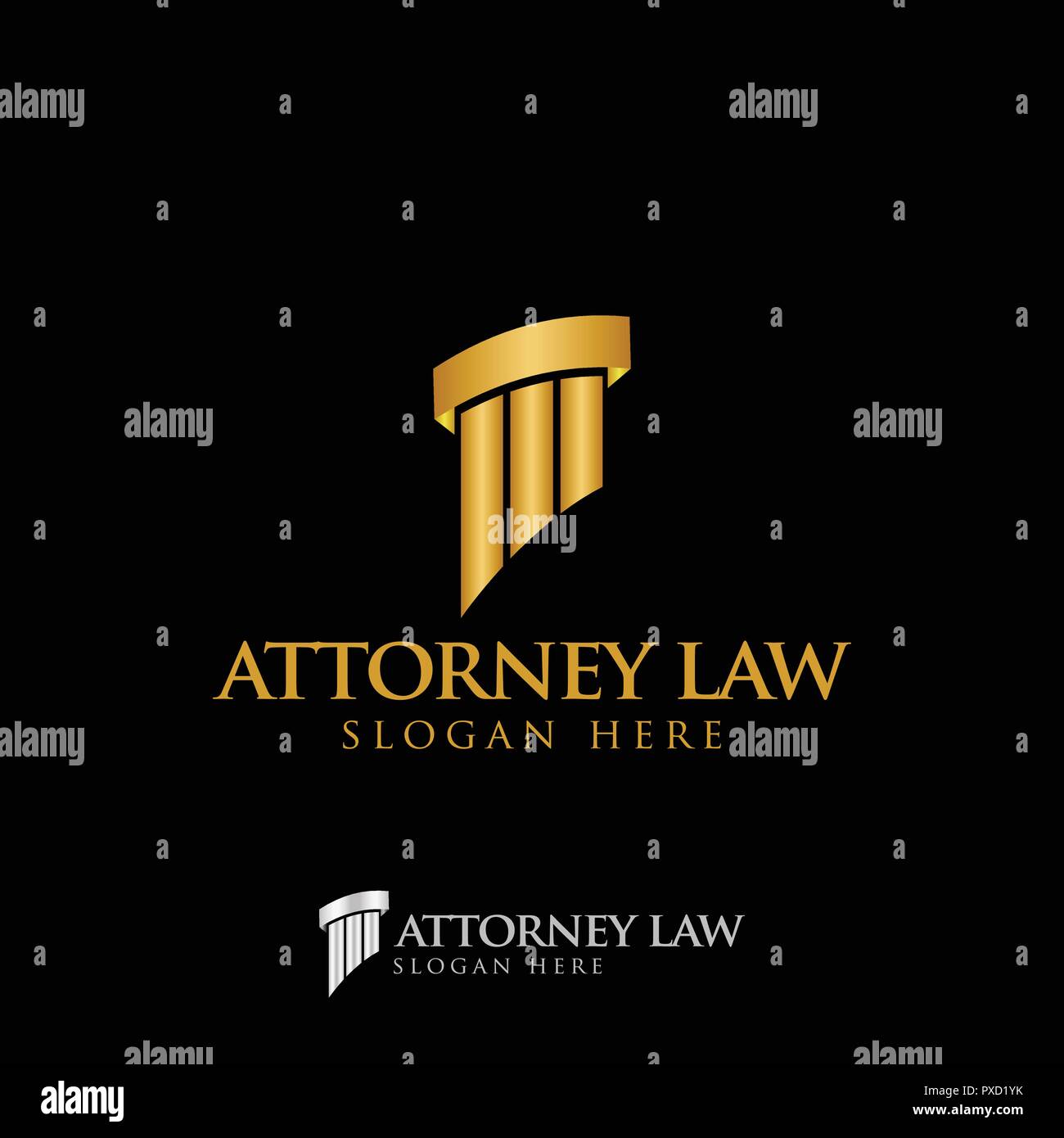 Pillar sign Stock-Vektorgrafiken kaufen - Alamy