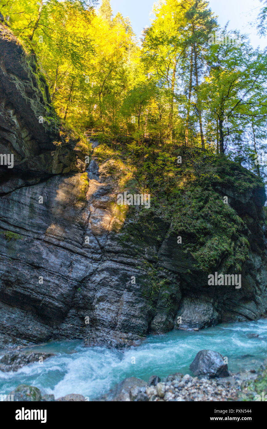 Stream: Partnachklamm, Partnachklamm, Schlucht Partnachklamm, Garmisch ...