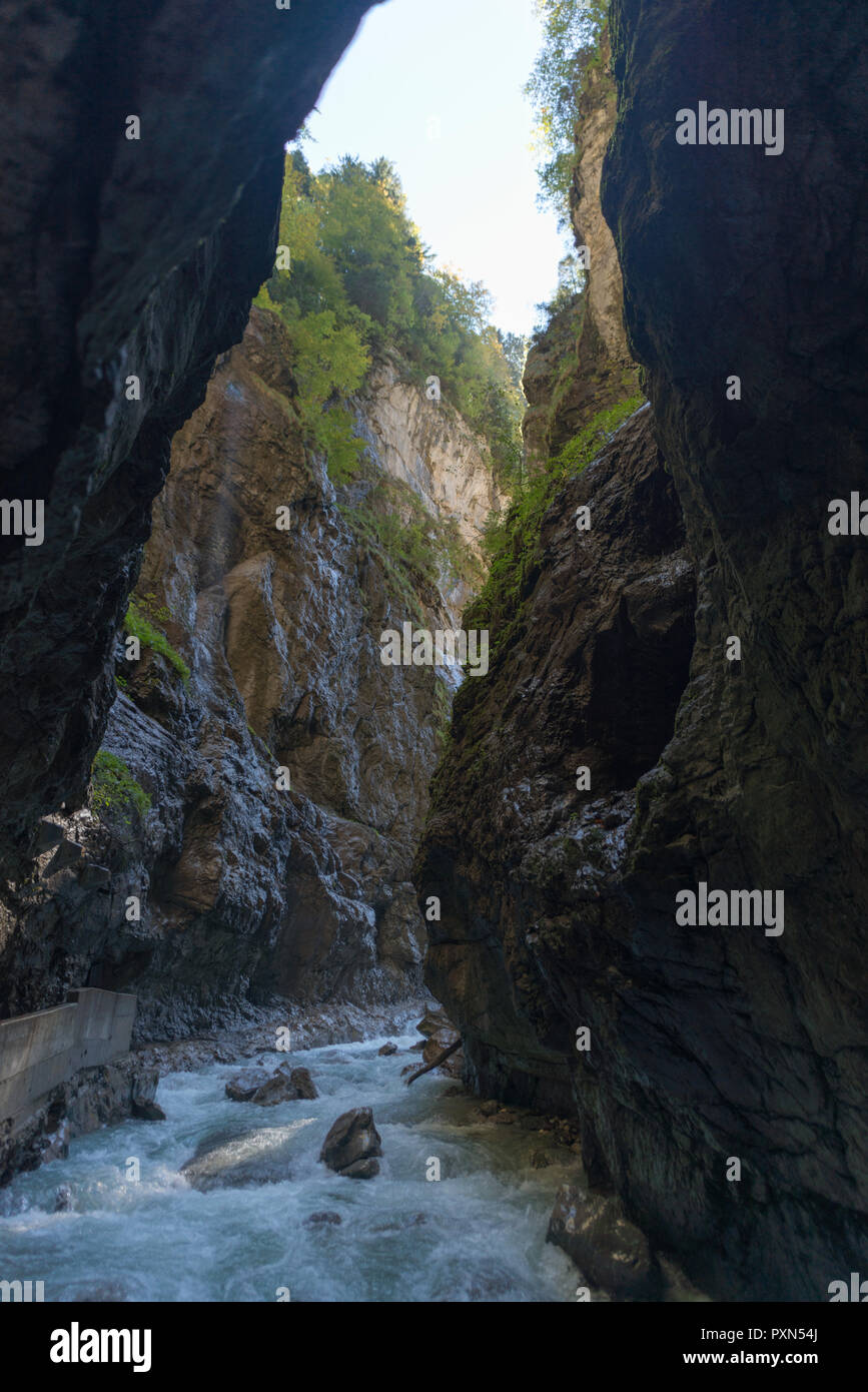 Stream: Partnachklamm, Partnachklamm, Schlucht Partnachklamm, Garmisch ...