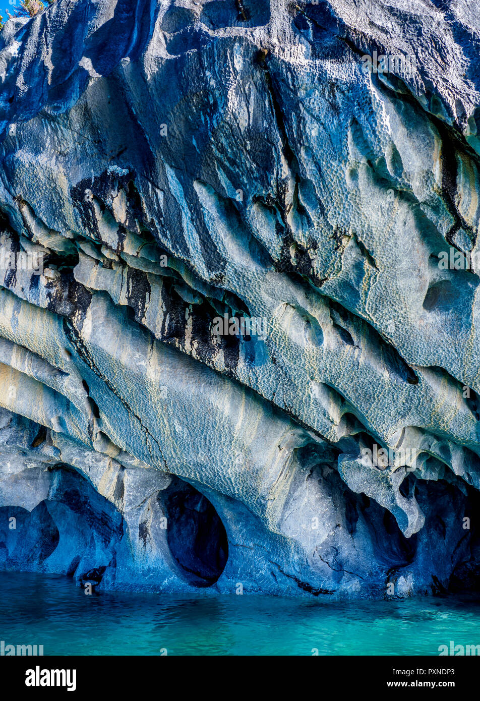 Marmor Höhlen, Santuario de la Naturaleza Capillas de Marmol, General ...