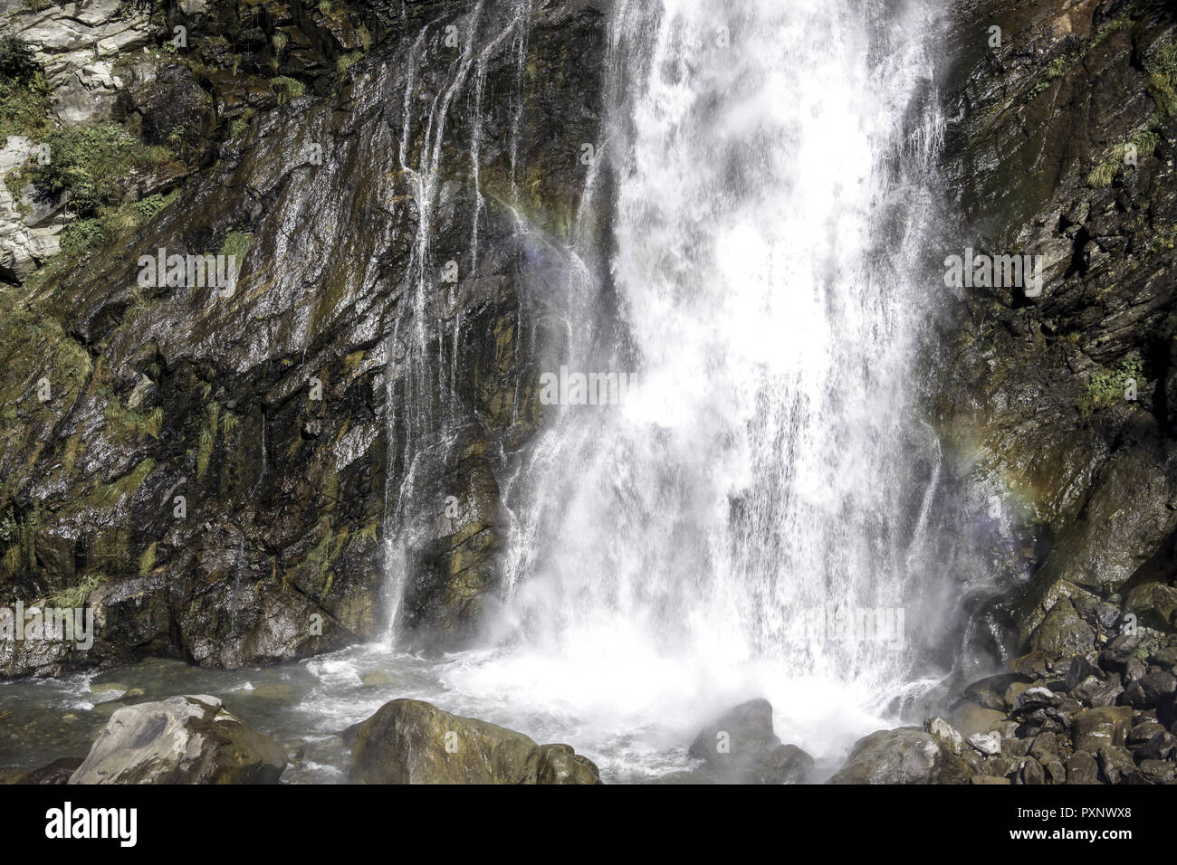 Stuibenfall waterfall tirol austria -Fotos und -Bildmaterial in hoher ...