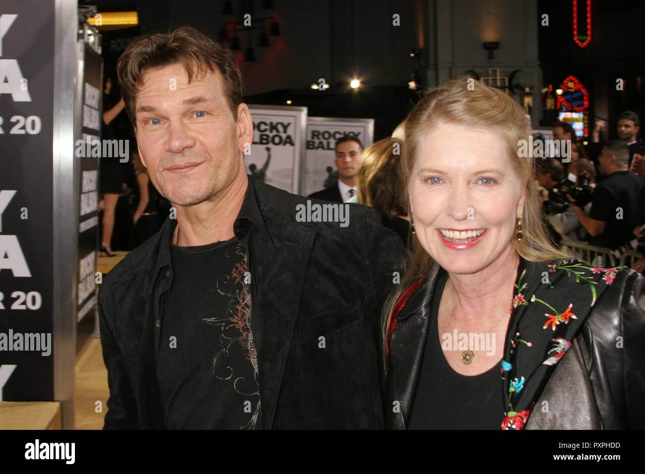 Patrick Swayze Wife Lisa Stockfotos und -bilder Kaufen - Alamy