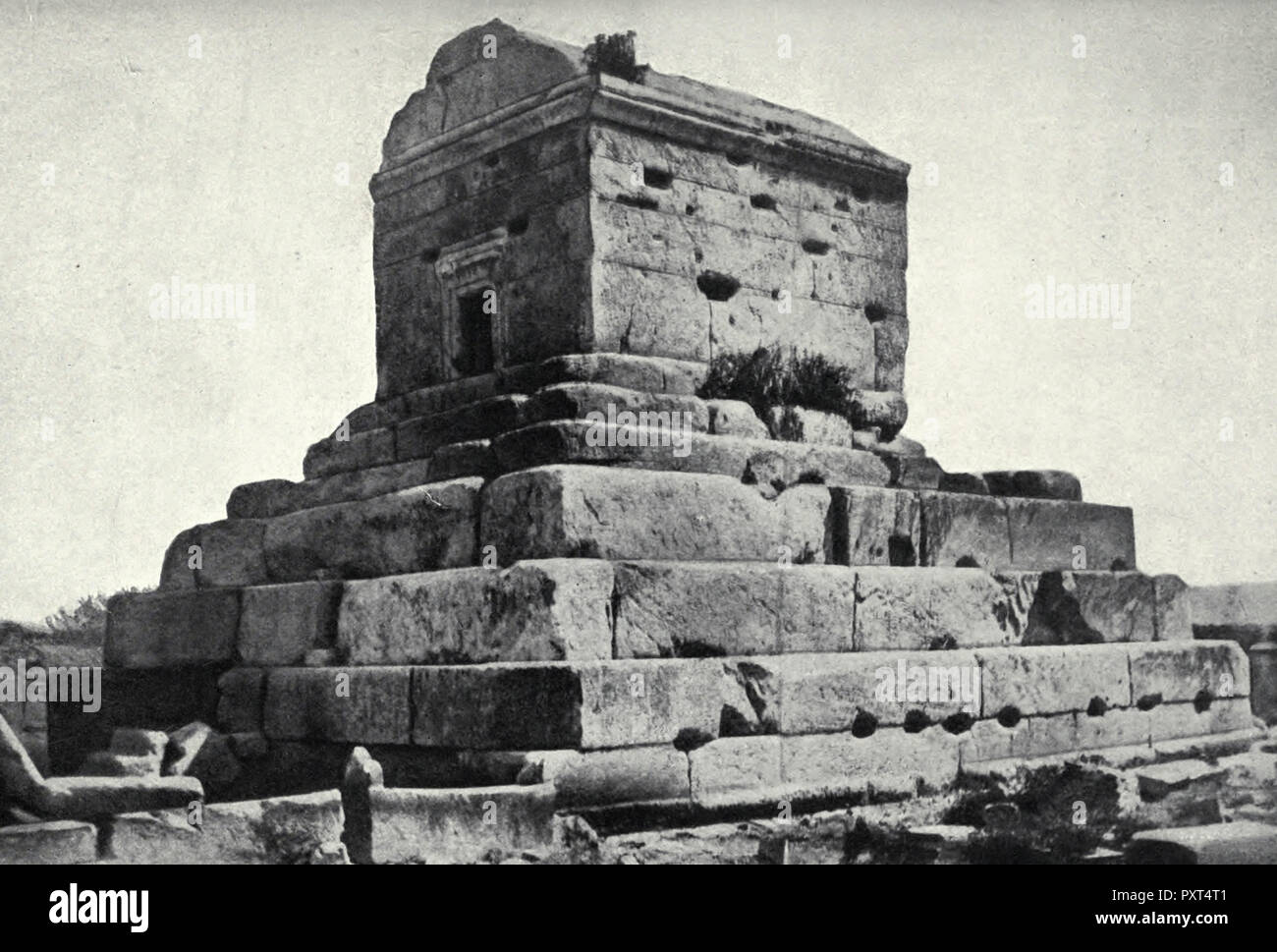 Das Grab von Kyros II Stockfotografie - Alamy