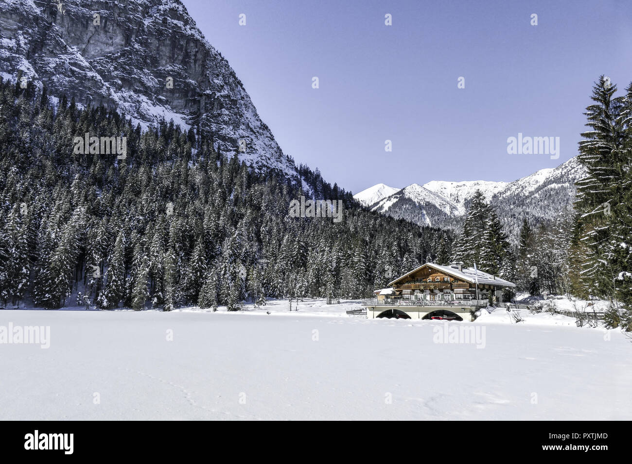 Berggasthof Pflegersee Pflegersee bin, Garmisch-Partenkirchen ...