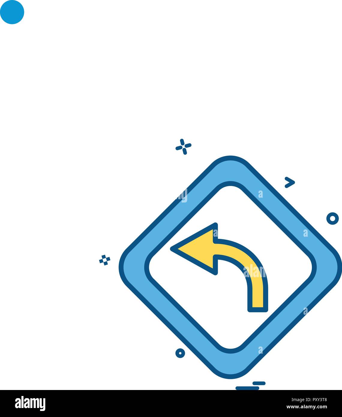 Diagonale Pfeilsymbol Vektorvektoren Stockfotos und -bilder Kaufen - Alamy