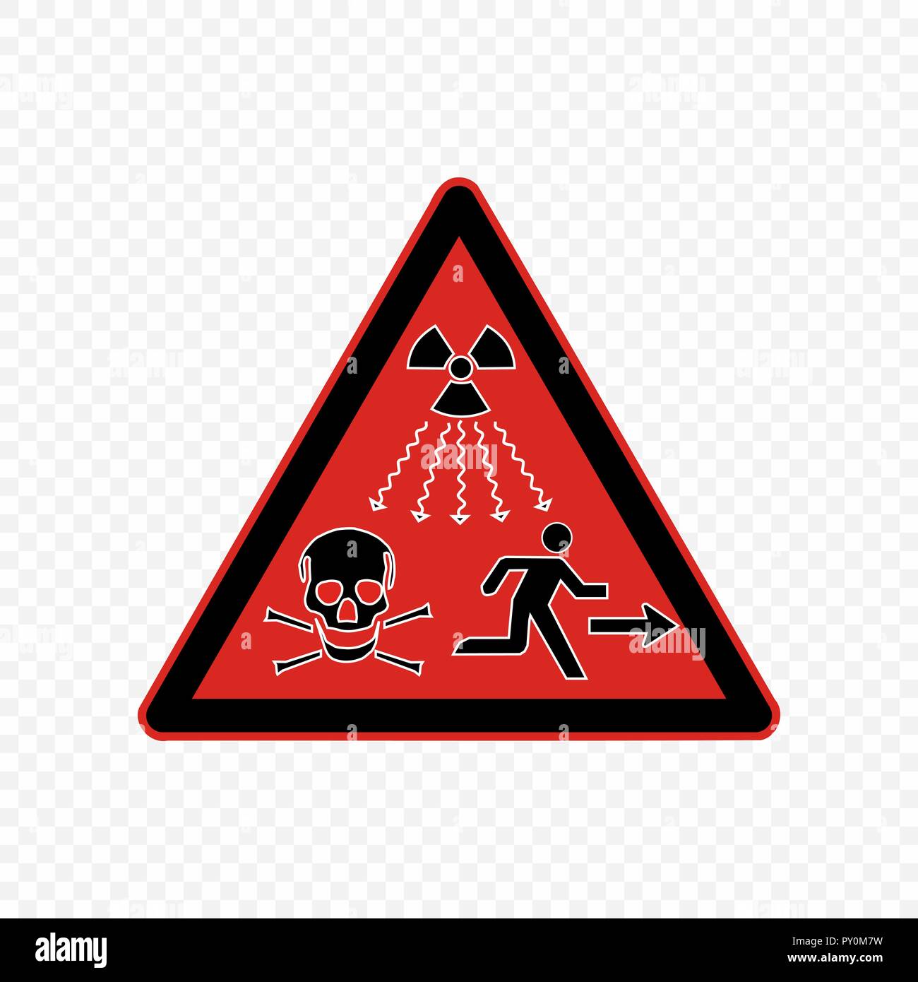 Warning sign symbols dangerous high -Fotos und -Bildmaterial in hoher ...