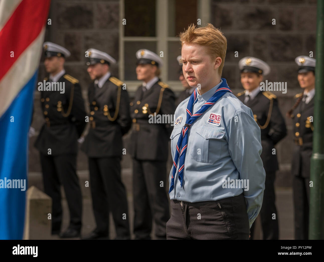 Police Officers Reykjavik Iceland Stockfotos und -bilder Kaufen - Alamy