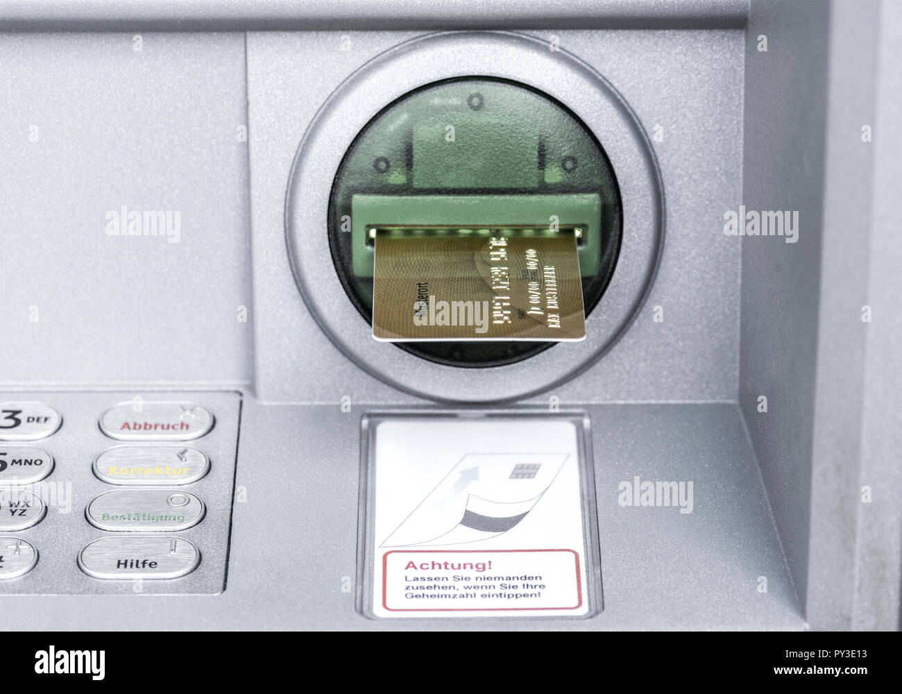 Ec Card Cash Machine Stockfotos und -bilder Kaufen - Alamy