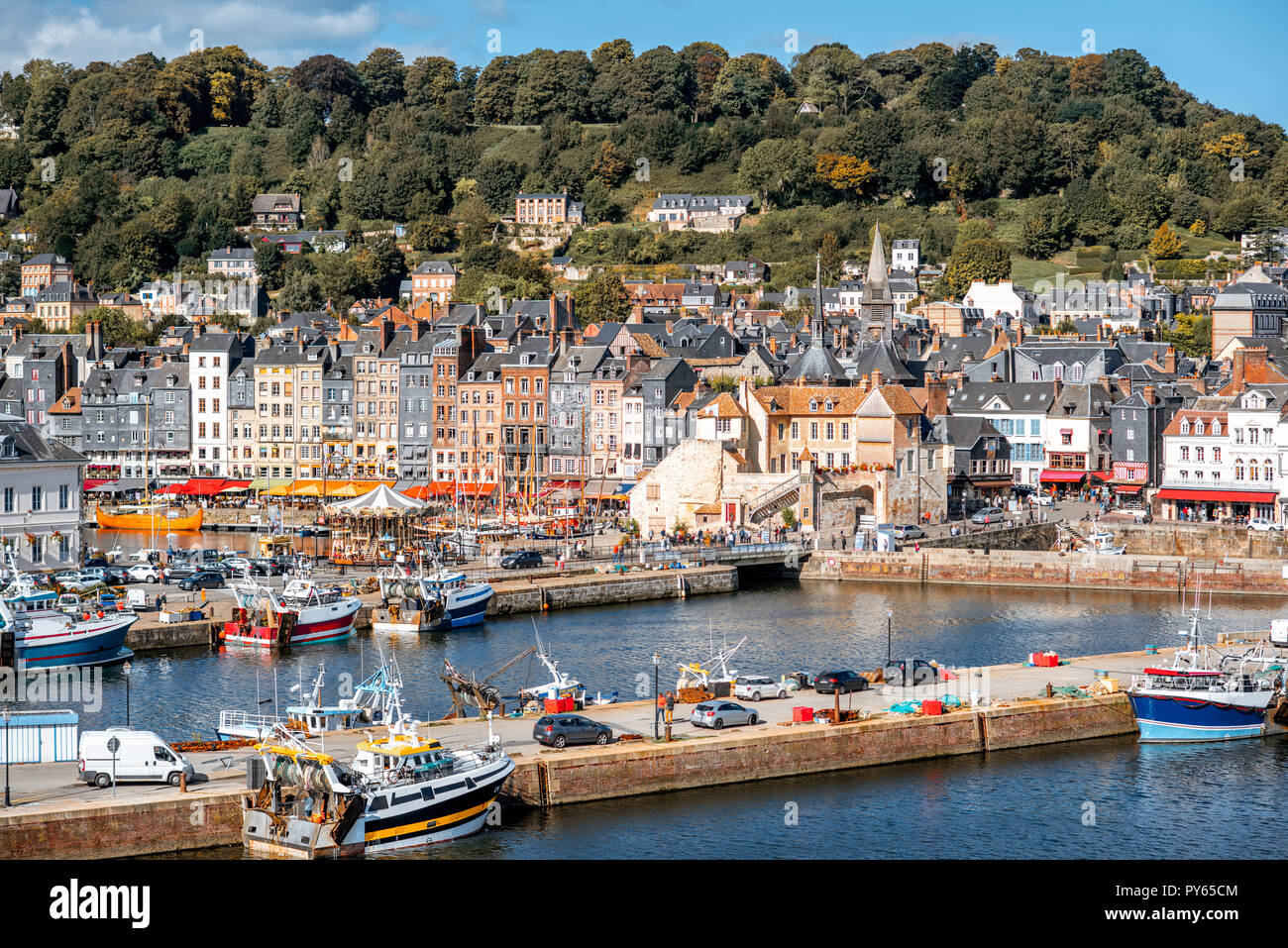 Stadt In Der Normandie