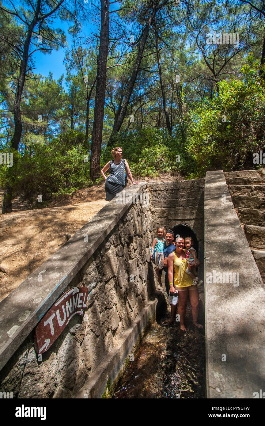 Europa, Griechenland, Kreta, Rhodos, sieben Quellen, Epta Piges ...