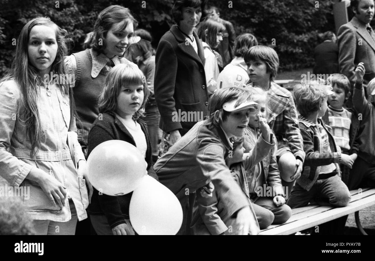 Die Kinder Festivals der "Junge Pioniere" (Junge Pioniere), der ...